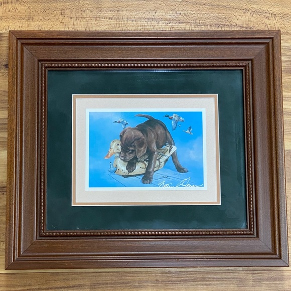 Art | Zettie Jones Signed Printzettie Jones Labrador Retriever Puppy ...
